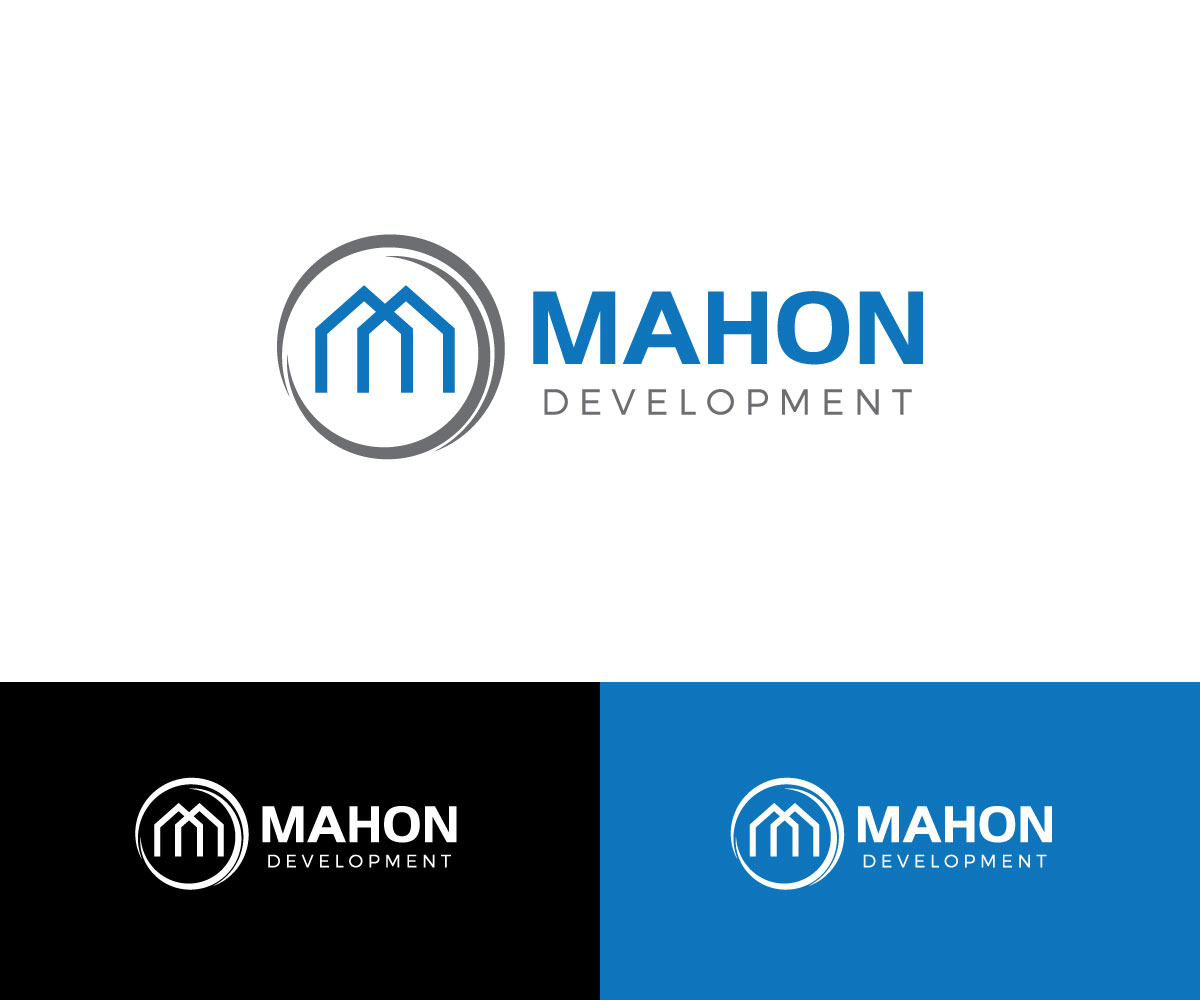 Upmarket, Bold, Real Estate Development Logo Design for Mahon ...