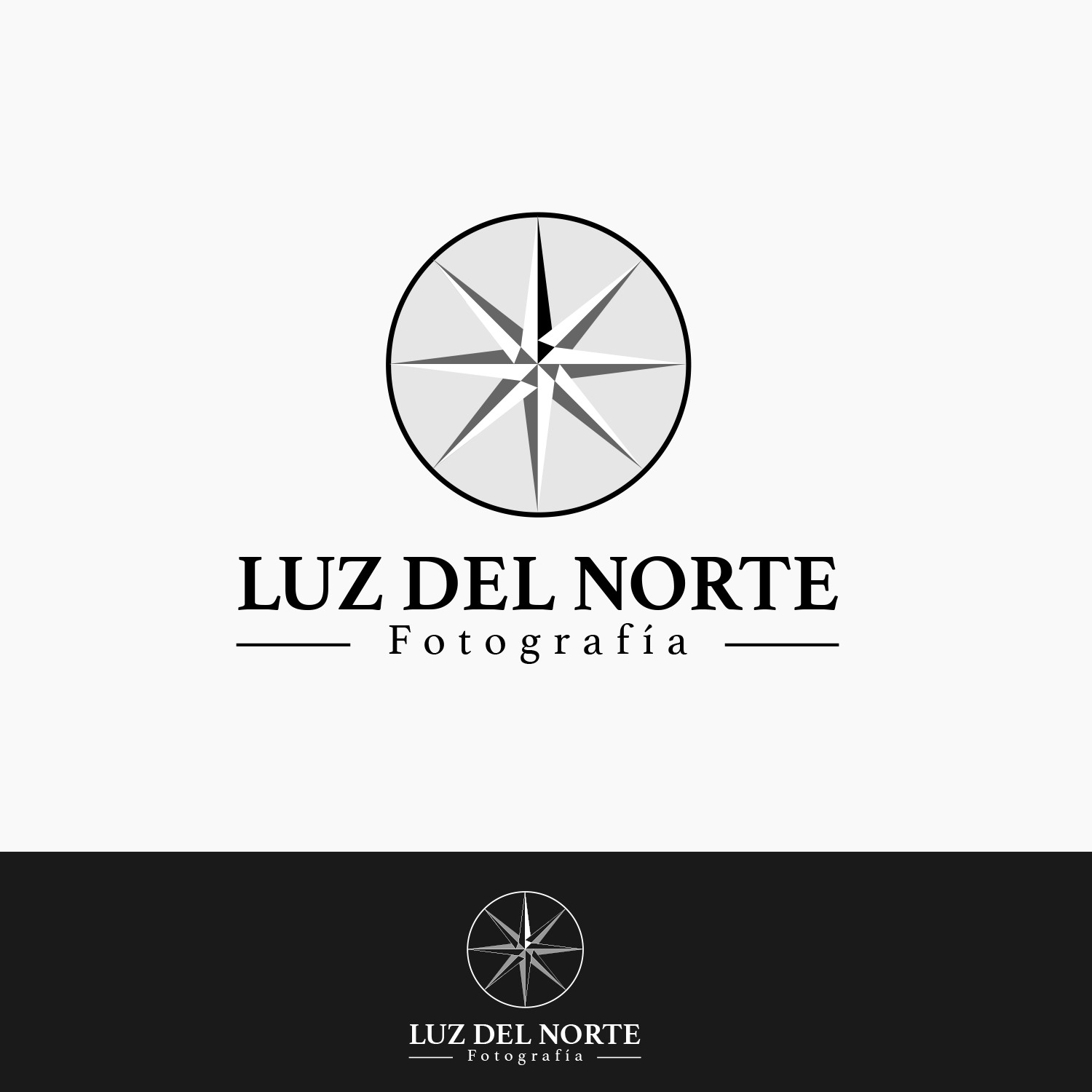 Bold, Modern Logo Design for LUZ DEL NORTE fotografía by adelvalle ...