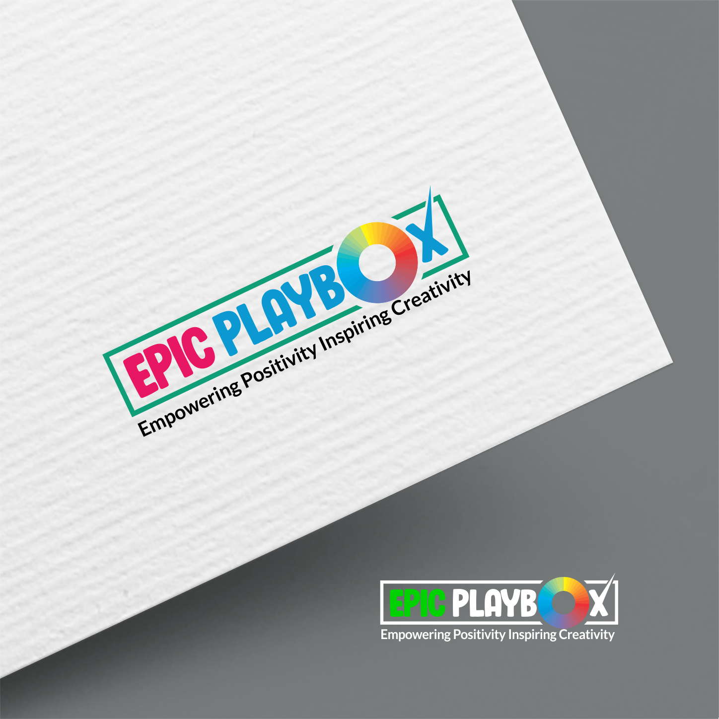 Modern, Personable Logo Design for EPIC PLAYBOX Empowering Positivity ...