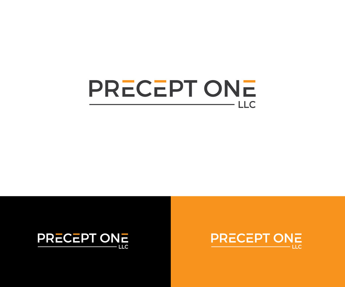 Bold, Serious Logo Design for Precept One LLC by design new | Design ...