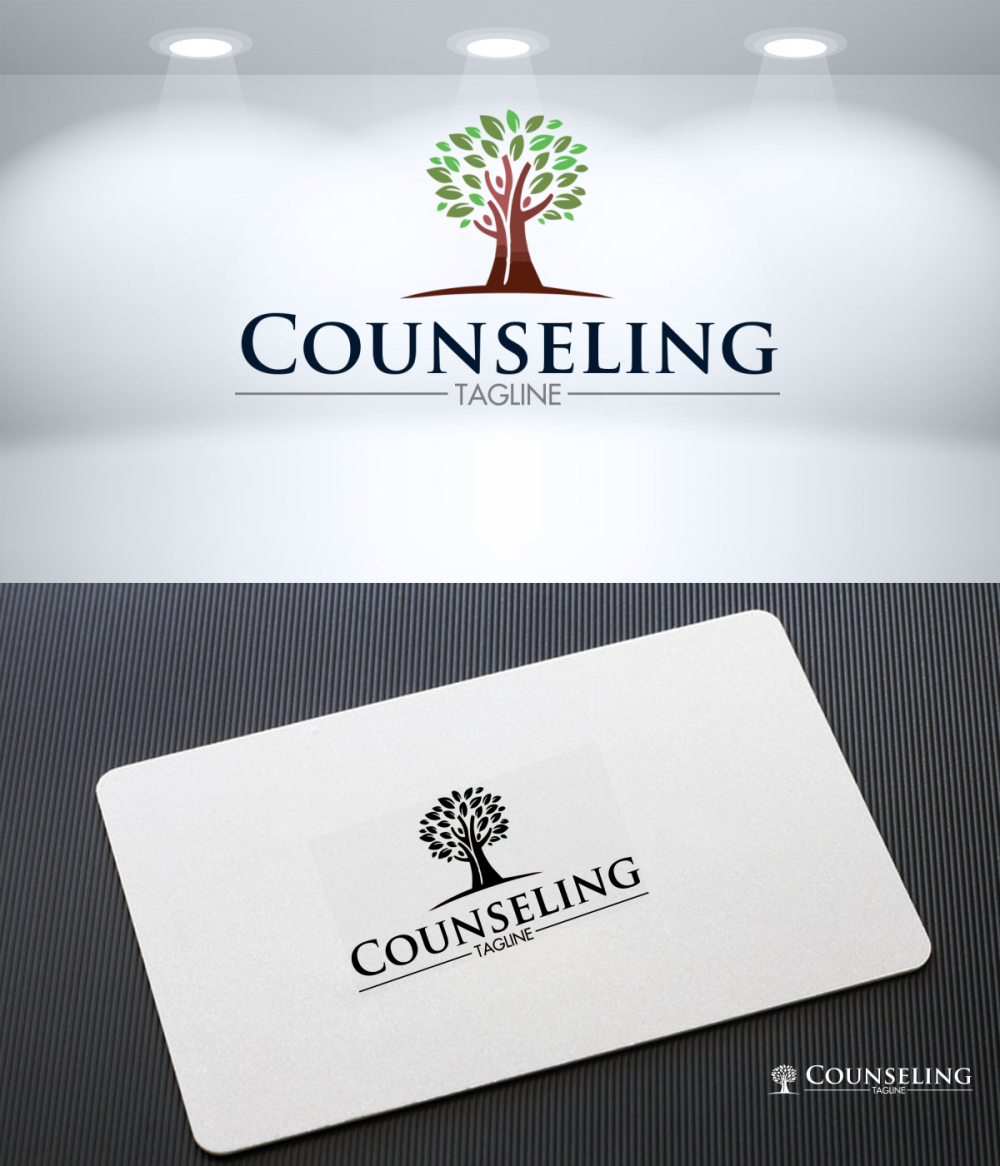 Bold, Modern, Counseling Logo Design for the brand is myself so ...