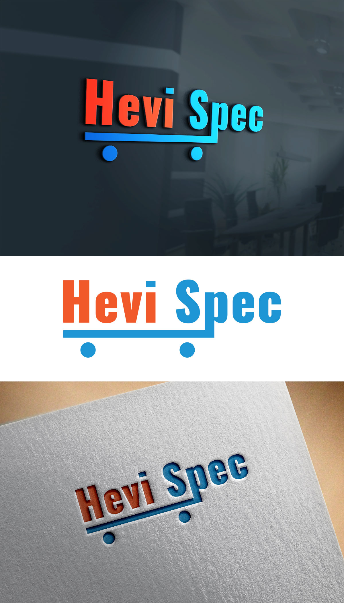 Masculine, Professional Logo Design for Hevi Spec by logograph | Design ...
