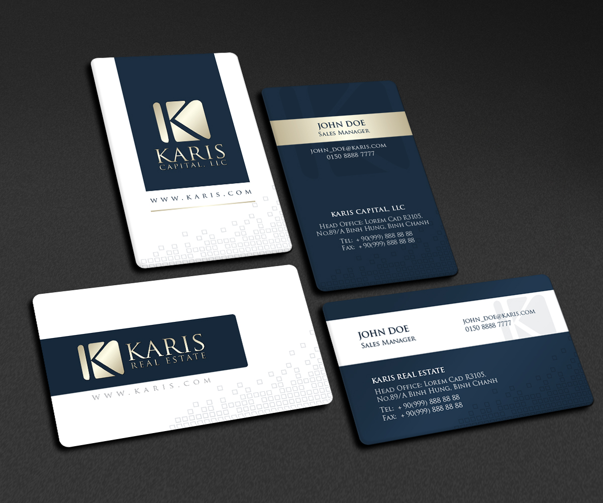 Masculine, Serious, Business Business Card Design for a Company by Rich ...