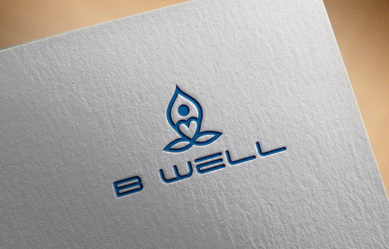 Logo Design for B Well by Abdul Khalek | Design #23758494