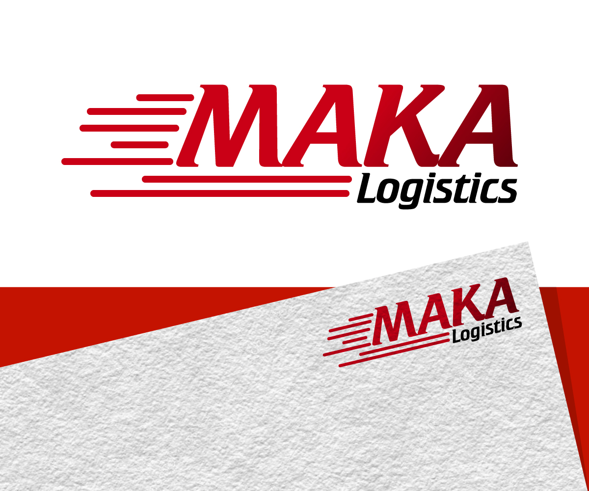 Logistics Logo Design for MAKA Logistics by Jay Design | Design #23765487