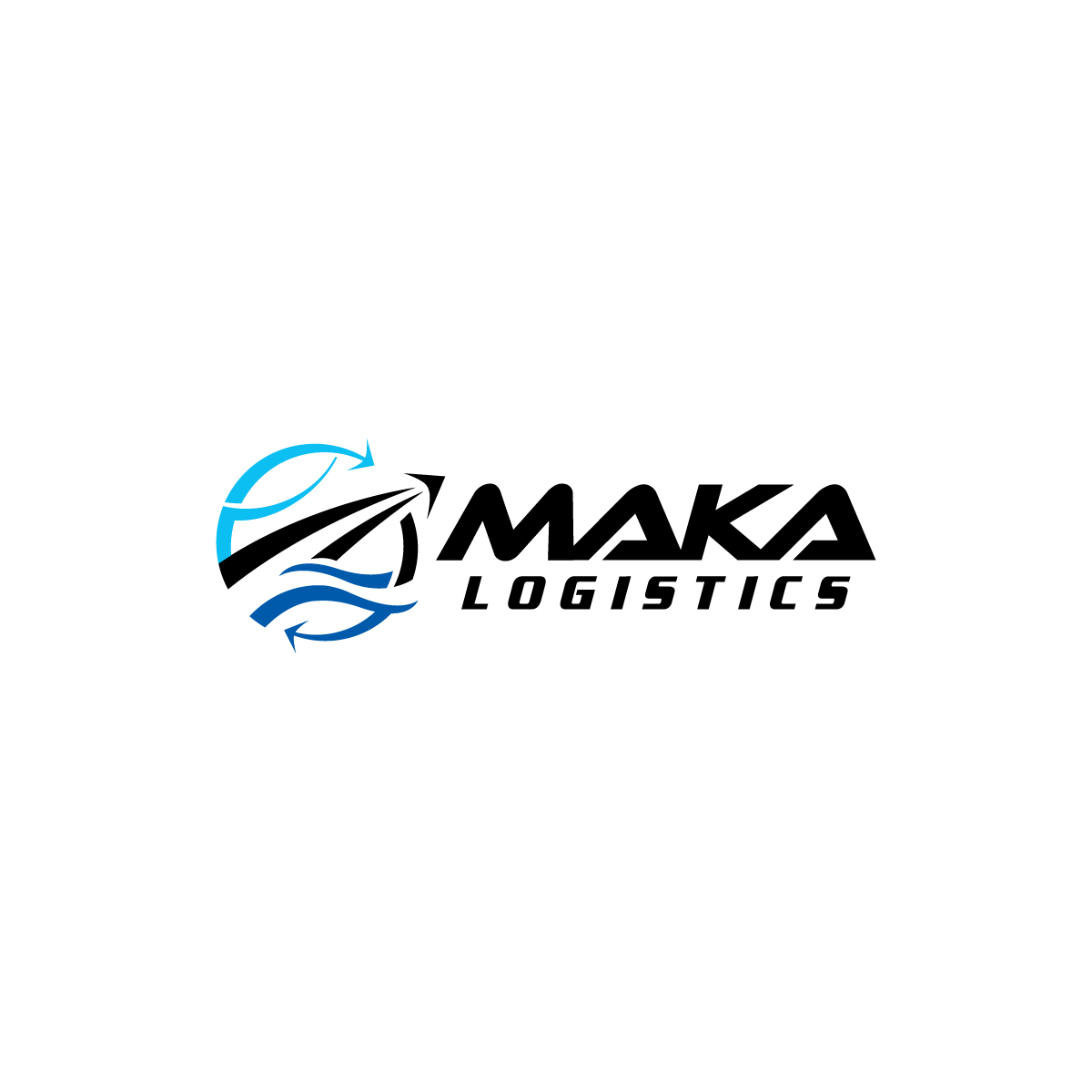 Logistics Logo Design for MAKA Logistics by Kreative Fingers | Design ...