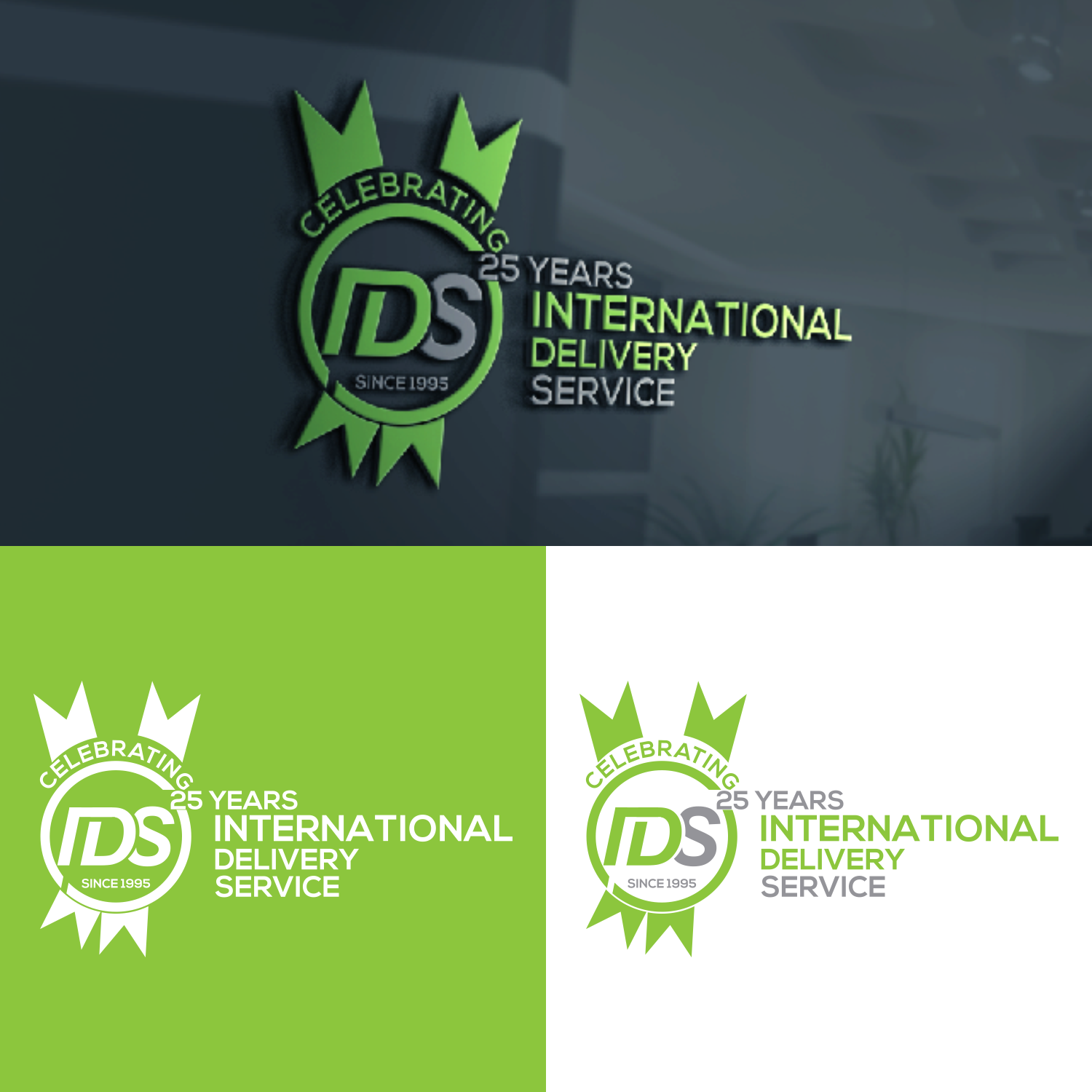 Logo Design for Celebrating 25 years - since 1995 by manah bening ...