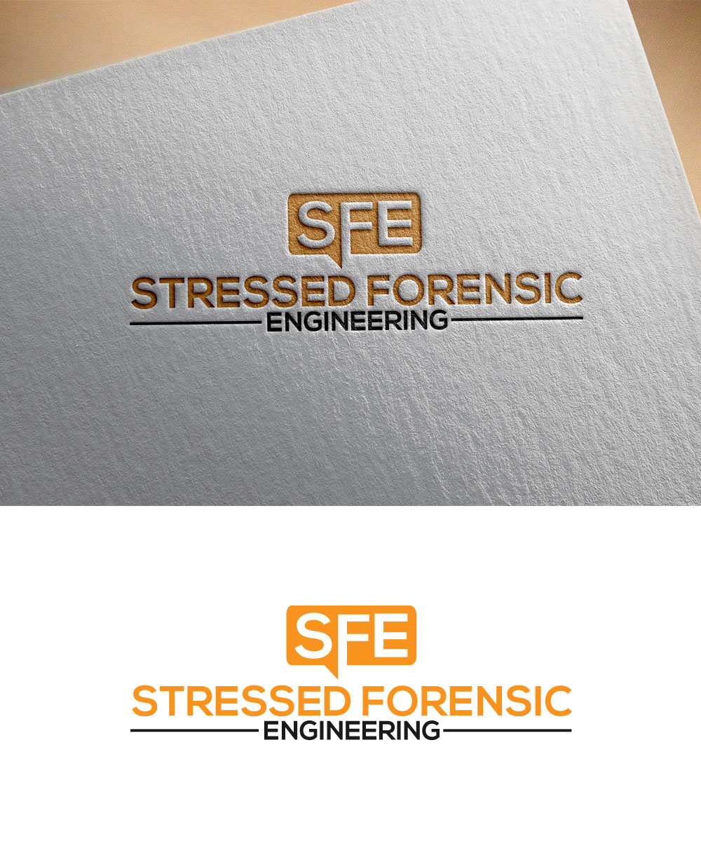 Professional, Upmarket Logo Design for Stressed Forensic Engineering by ...