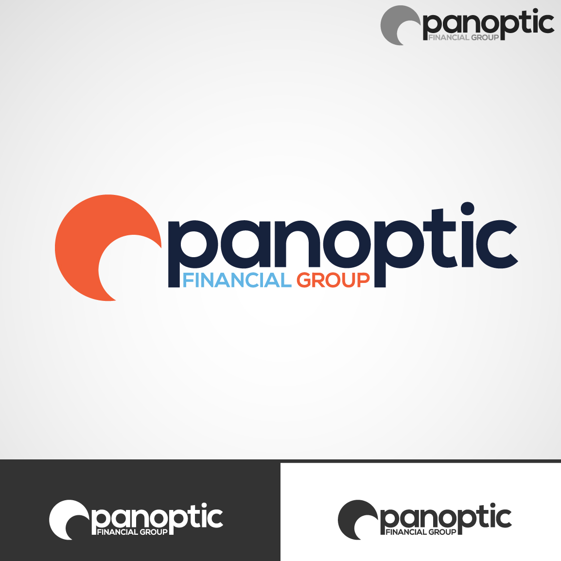 Modern, Colorful, Financial Logo Design for Panoptic Financial Group by ...
