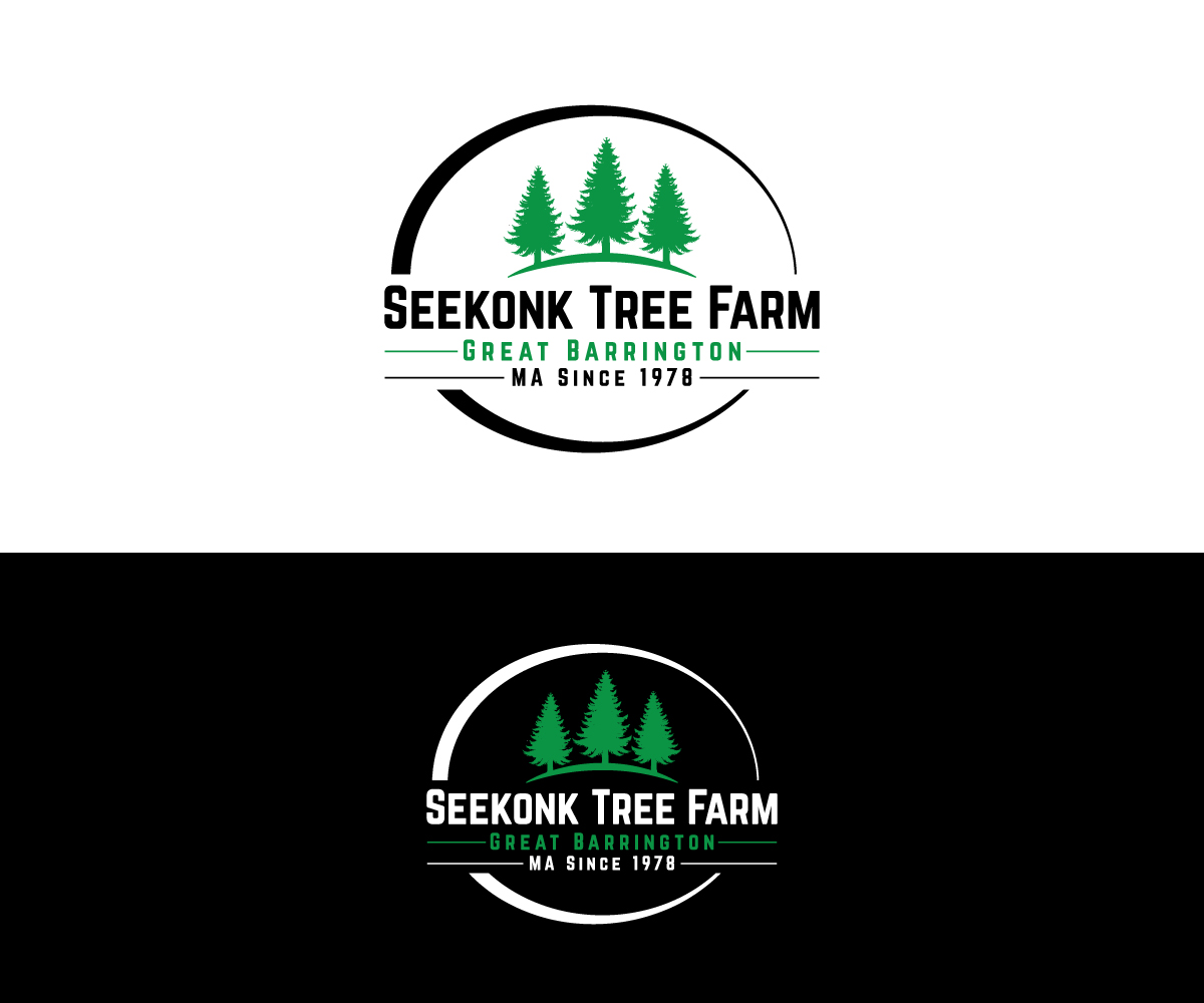 Traditional, Personable, Farming Logo Design for Seekonk Tree Farm ...