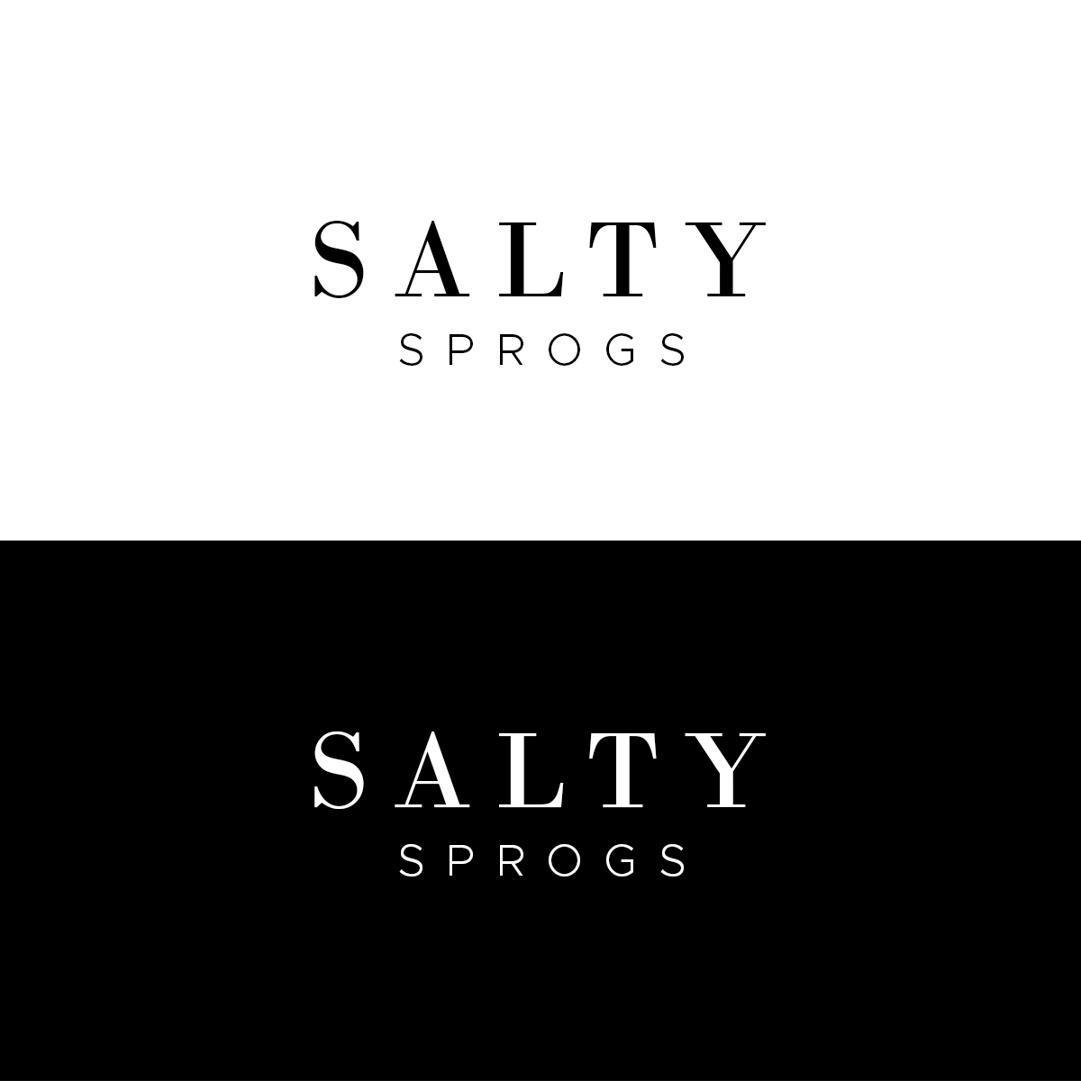 Modern, Personable Logo Design for Salty Sprogs by Sonia77 | Design ...