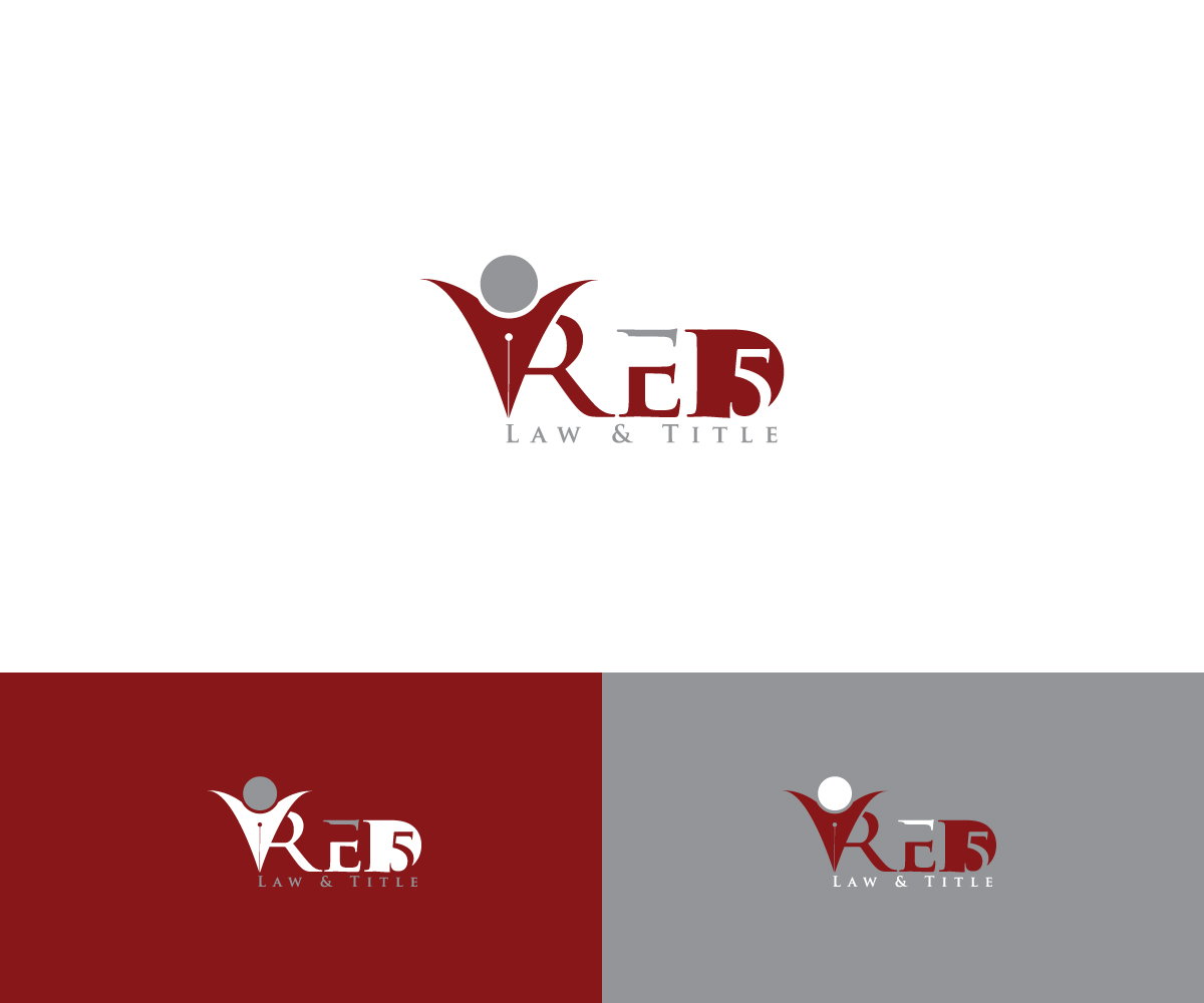 Modern, Professional, Law Firm Logo Design for Red 5 Law & Title (or ...