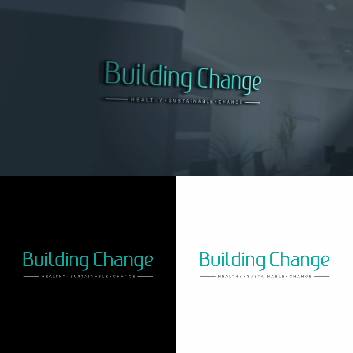Logo Design for Building Change (Healthy, Sustainable, Change) by ...