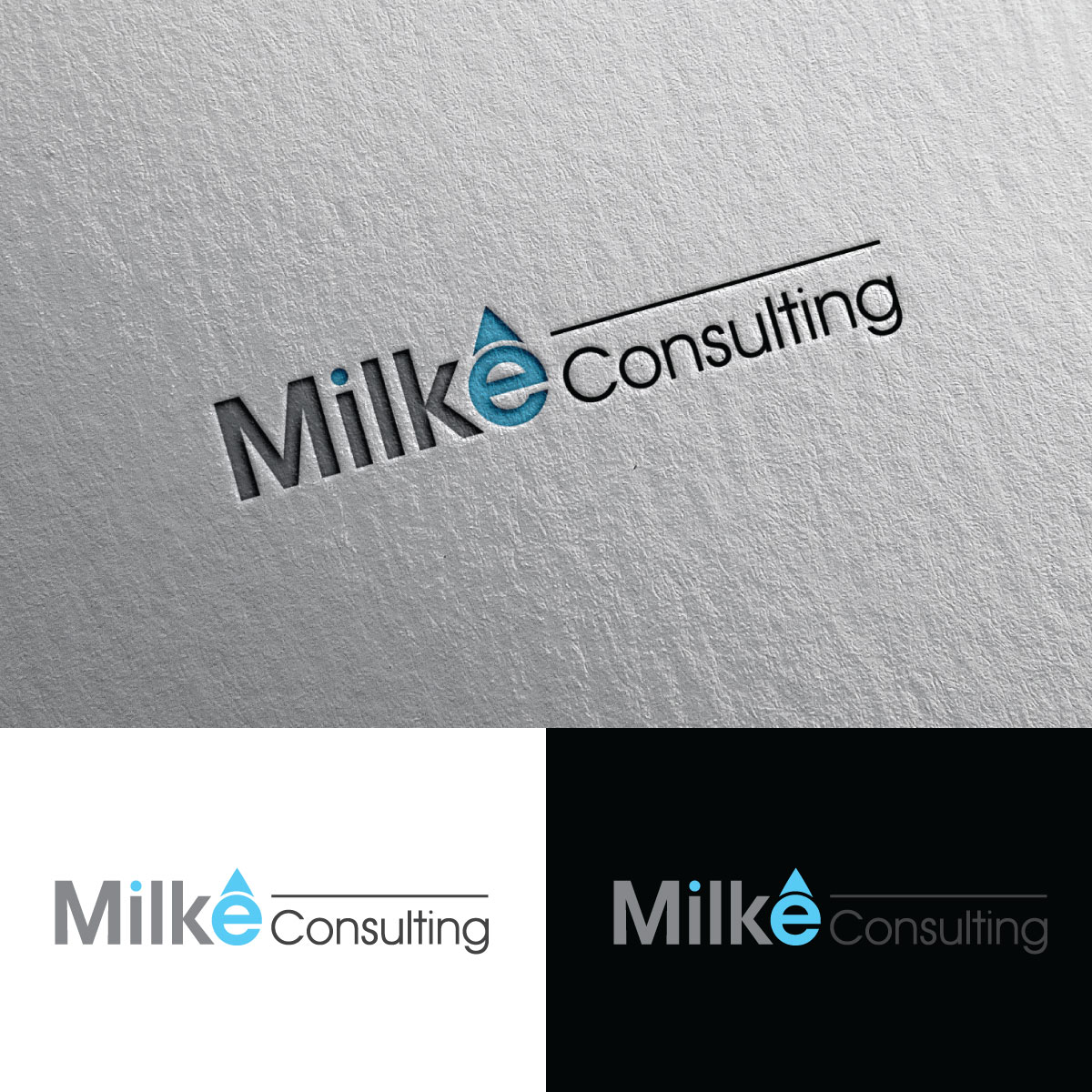 Elegant, Modern, Management Consulting Logo Design for Milke Consulting ...