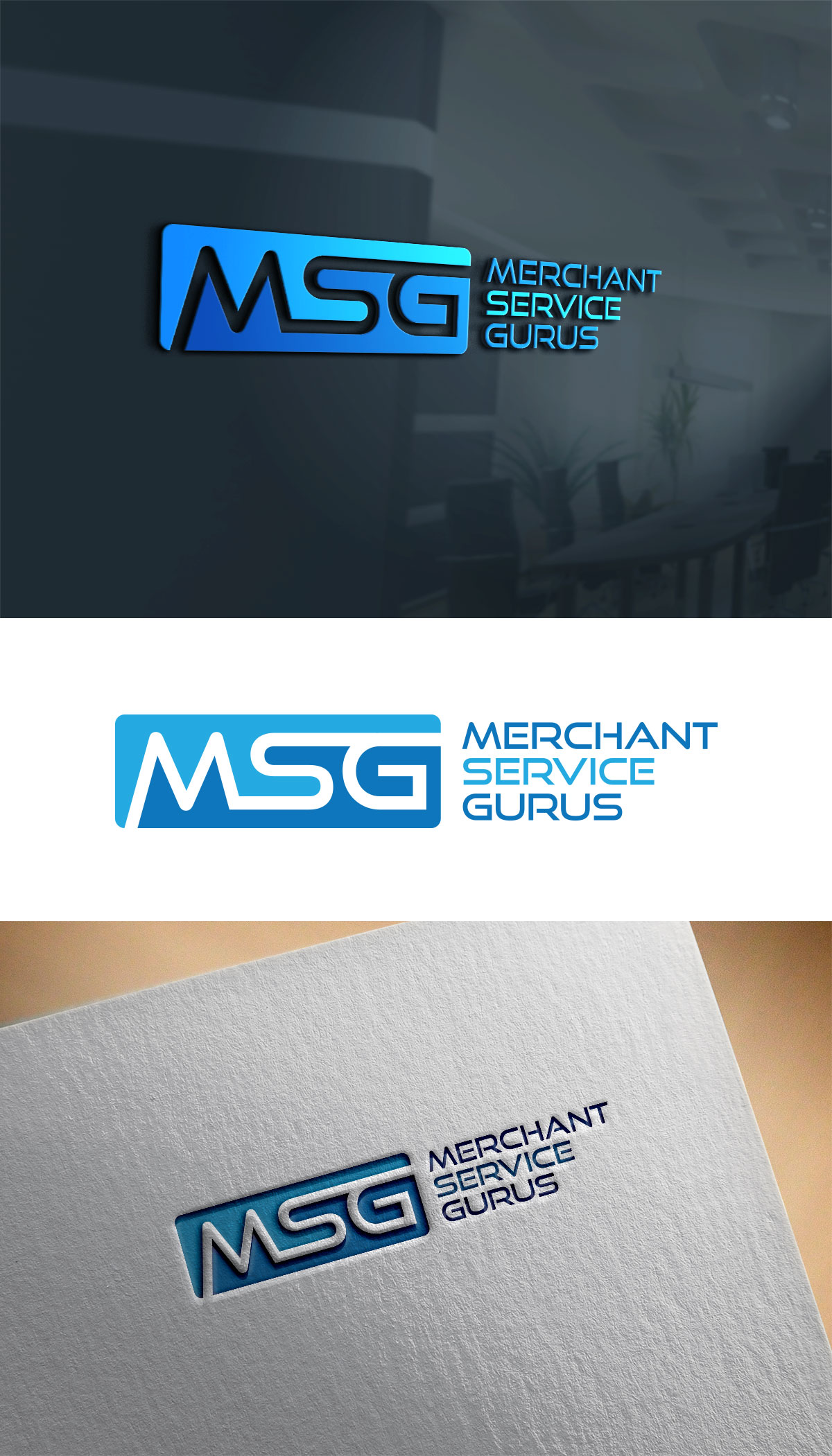 Modern, Professional, Credit Card Logo Design for Merchant Service ...
