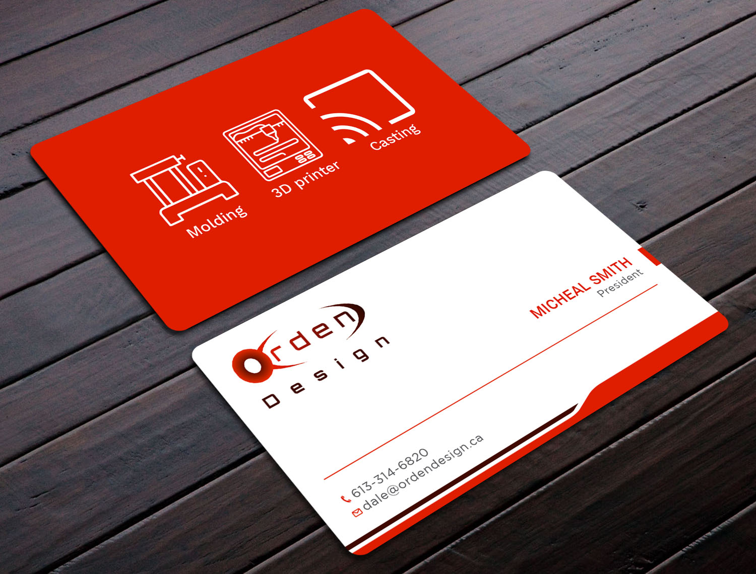 Modern, Professional, Mechanical Engineering Business Card Design for ...