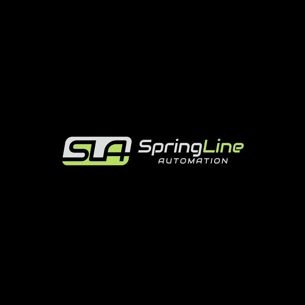 Bold, Serious Logo Design for SpringLine Automation or SpringLine or SLA by mazyo2x | Design ...