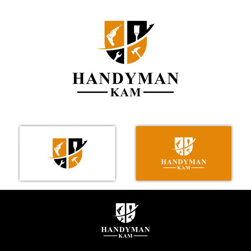Modern, Professional, Handyman Logo Design for Handyman Kam by ...