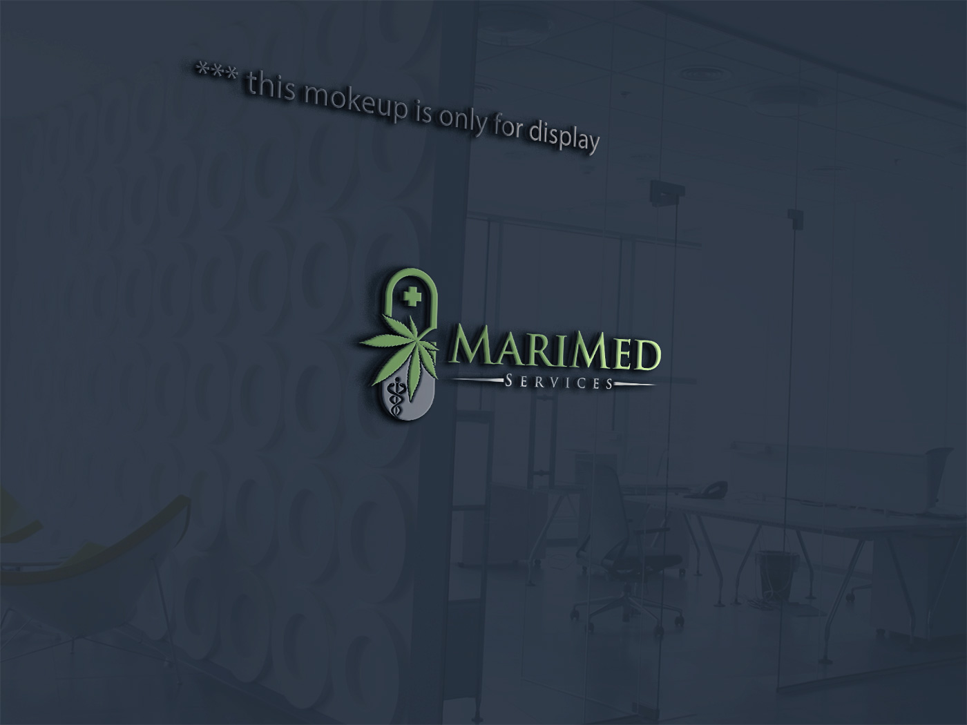 Logo Design for MariMed Services (MariMed is one word with caps on the ...