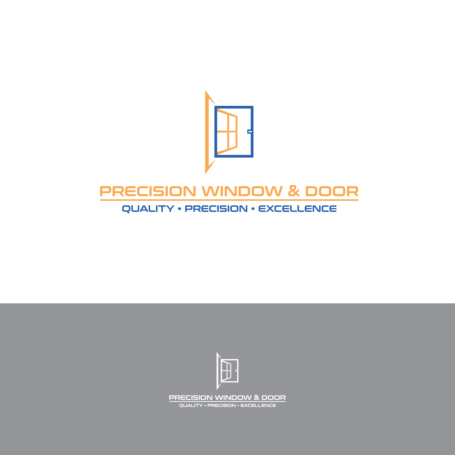 Serious, Masculine, Residential Construction Logo Design for Precision ...