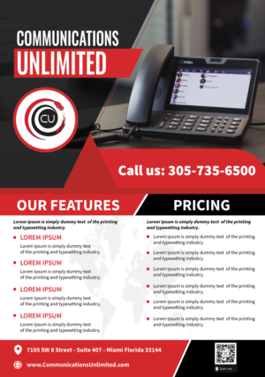 Voip Flyers | 114 Custom Voip Flyer Designs
