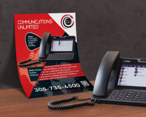 VOIP Telephony Flyer | 39 Flyer Designs for Communications Unlimited