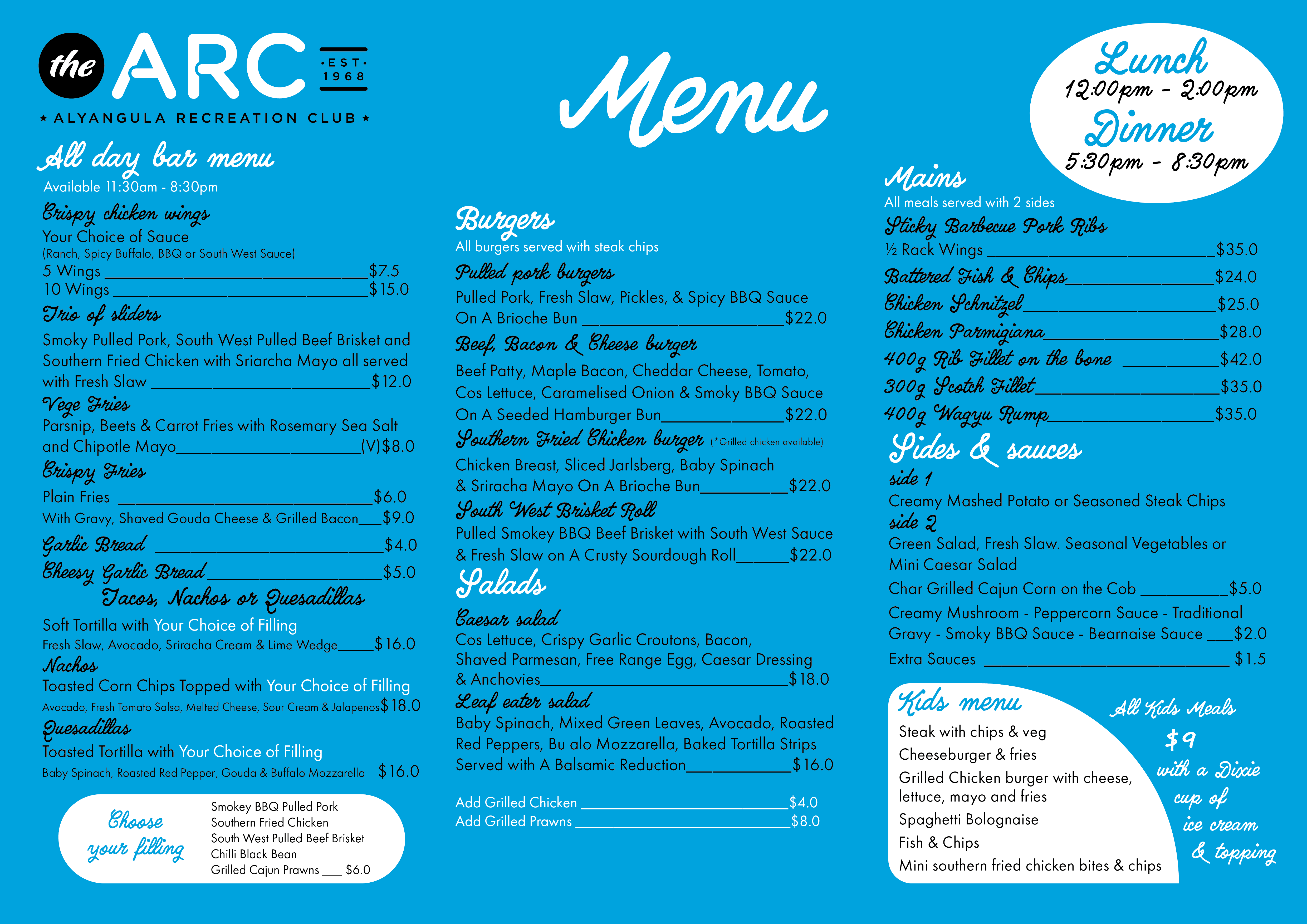 Playful, Modern Menu Design for a Company by lidia.olivucci | Design ...