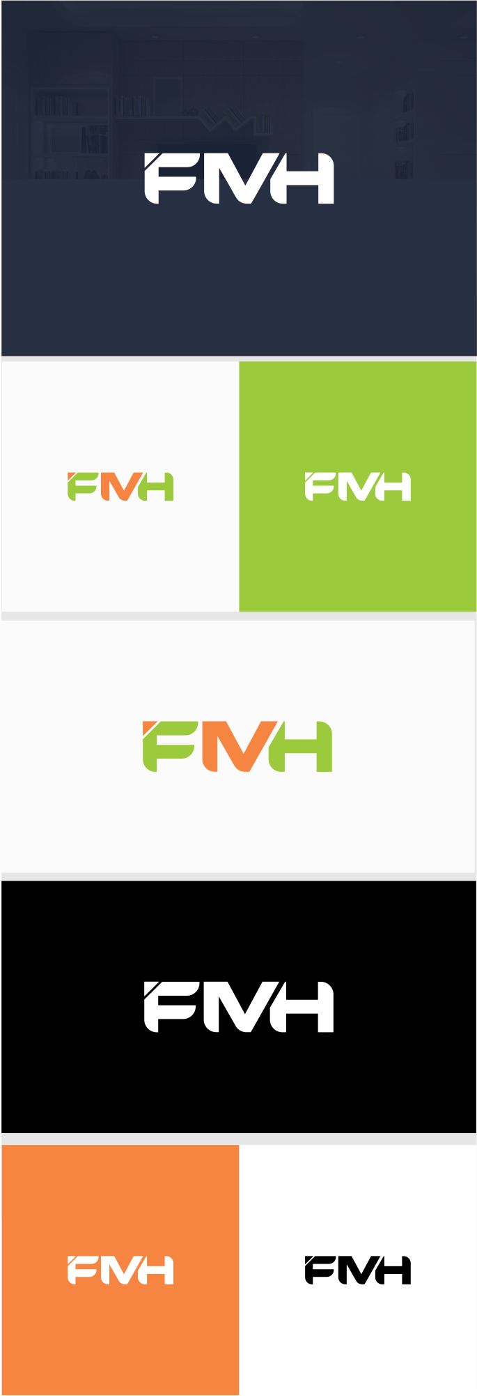 Upmarket, Professional, Real Estate Agent Logo Design for FMH by 92logo ...