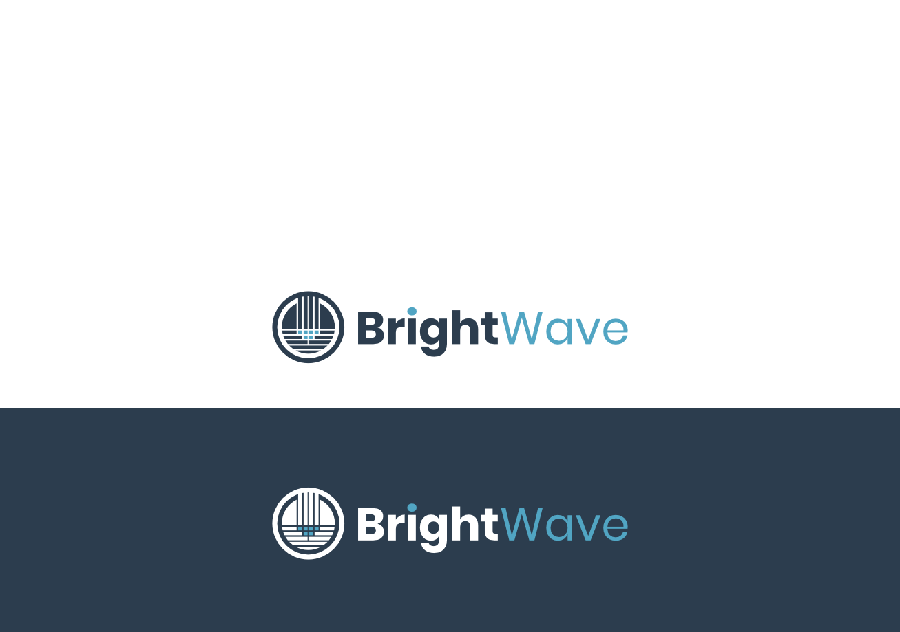 Modern, Colorful Logo Design for BrightWave by Gita. | Design #23840444