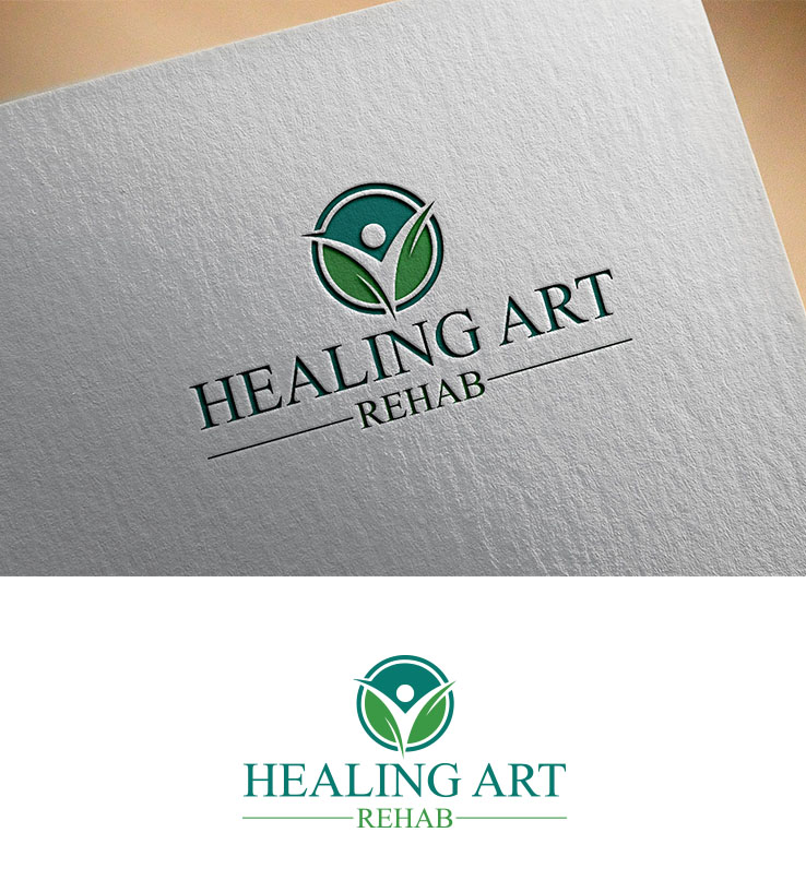 Logo Design for Healing Art Rehab by Aliqa Design | Design #23844659