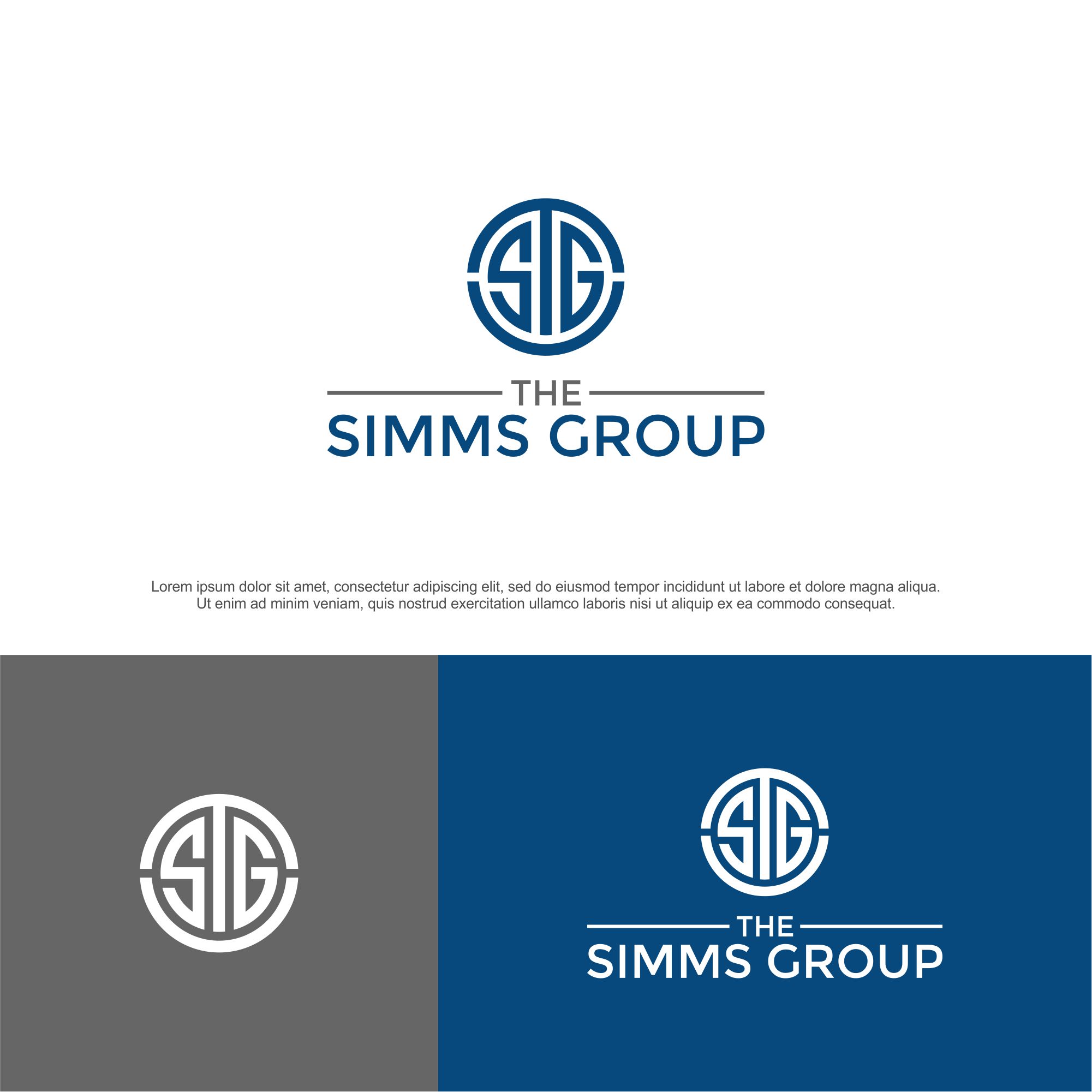 Logo Design for T.S.G. - Focus of logo I'm thinking is TSG, with Simms Group somewhere in the ...