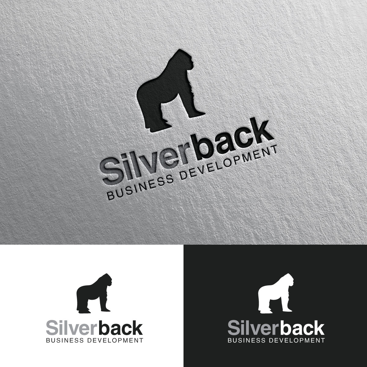 Logo Design for Silverback Business Development by Rii | Design #23852517