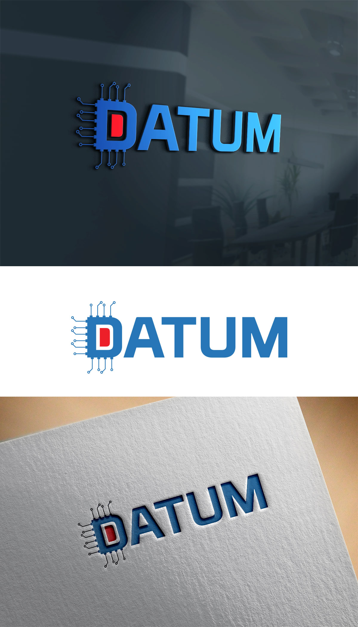 Profesional, Moderno Diseño de Logo for Datum por logograph | Diseño ...