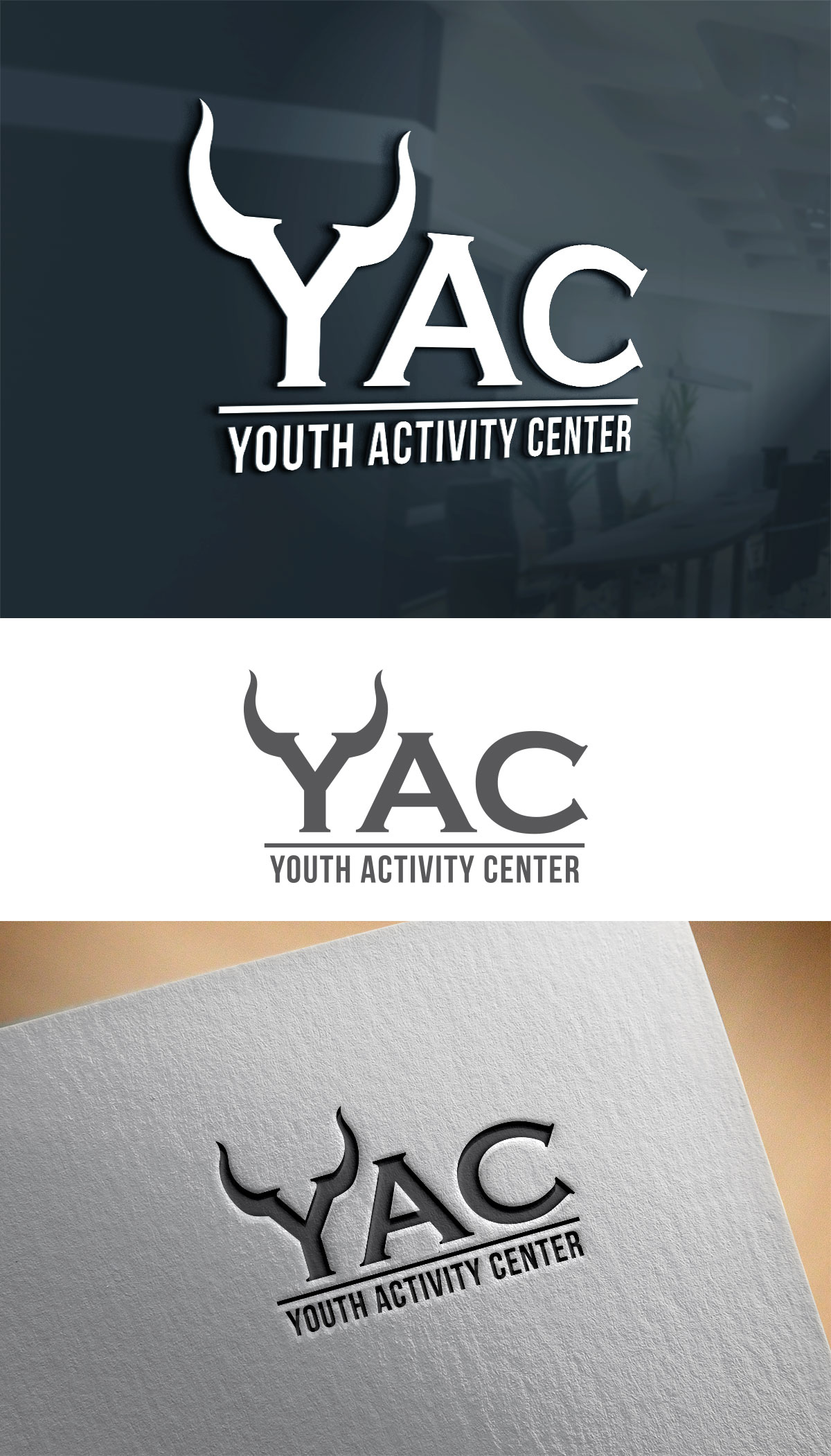 Bold, Modern Logo Design for YAC Youth Activity Center by logograph ...