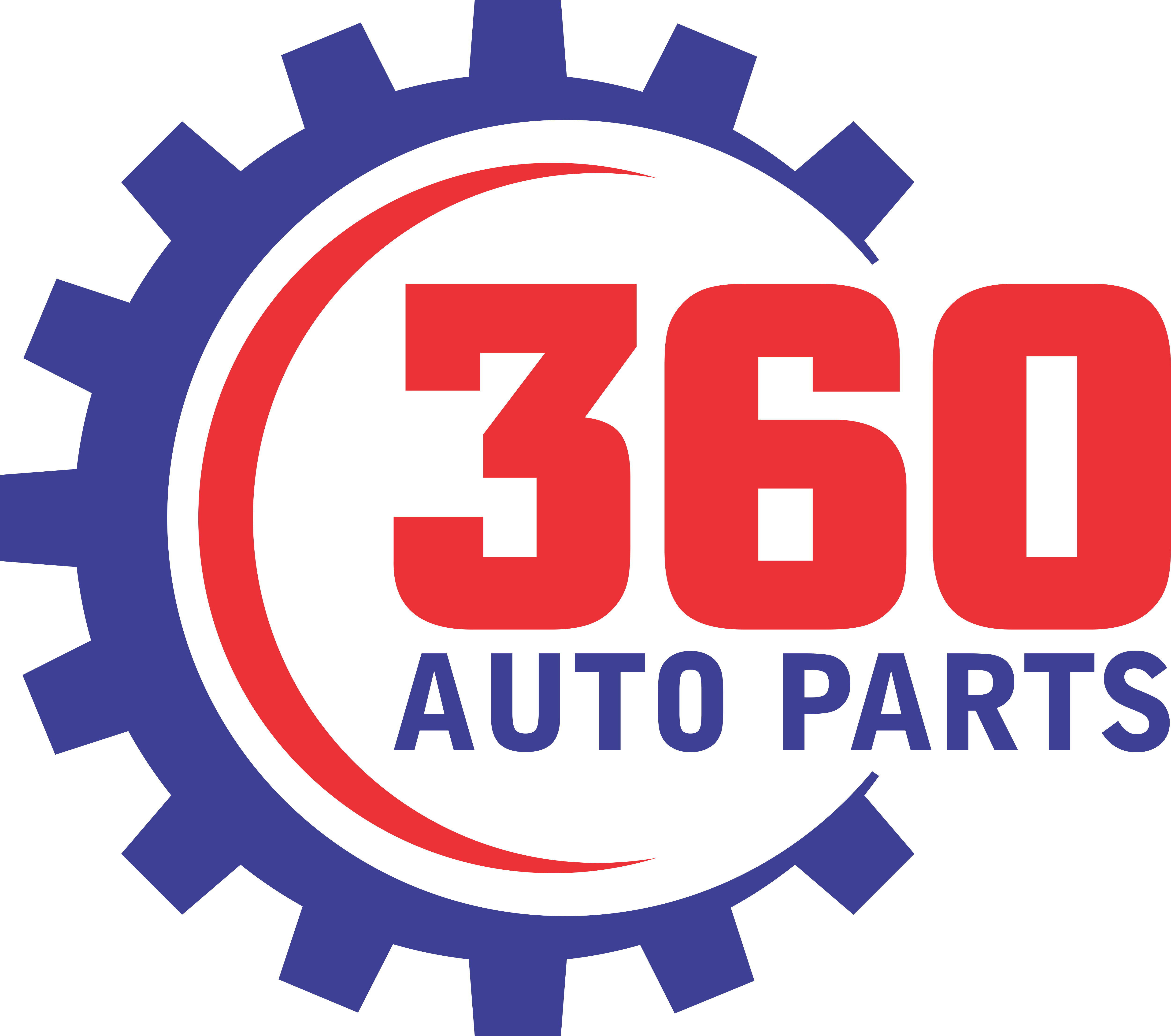 Logo Design for 360 Auto Parts by nagamin | Design #23923546