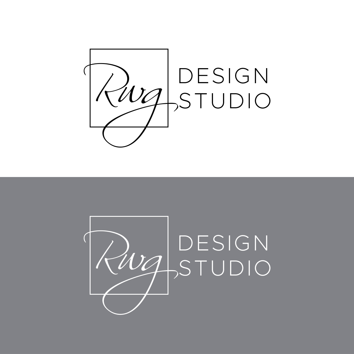 Modern, Upmarket, Interior Design Logo Design for RWG Design Studio by ...
