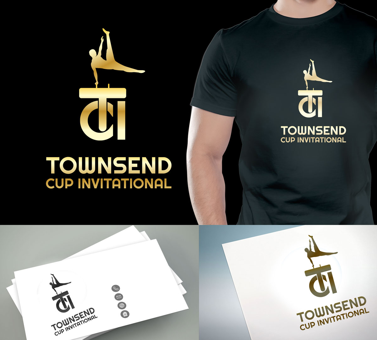 Bold, Modern Logo Design for Townsend Cup Invitational by Wonderful ...