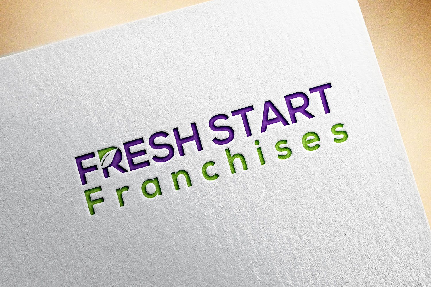 Elegant, Modern, Franchise Operator Logo Design for Fresh Start smaller ...