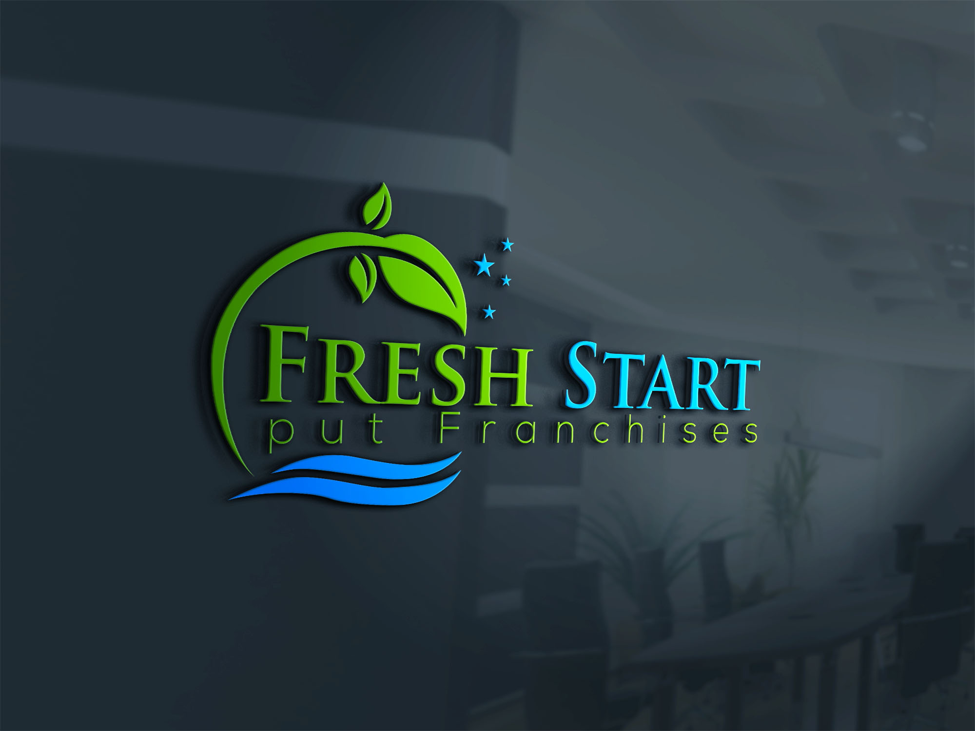 Elegant, Modern, Franchise Operator Logo Design for Fresh Start smaller ...