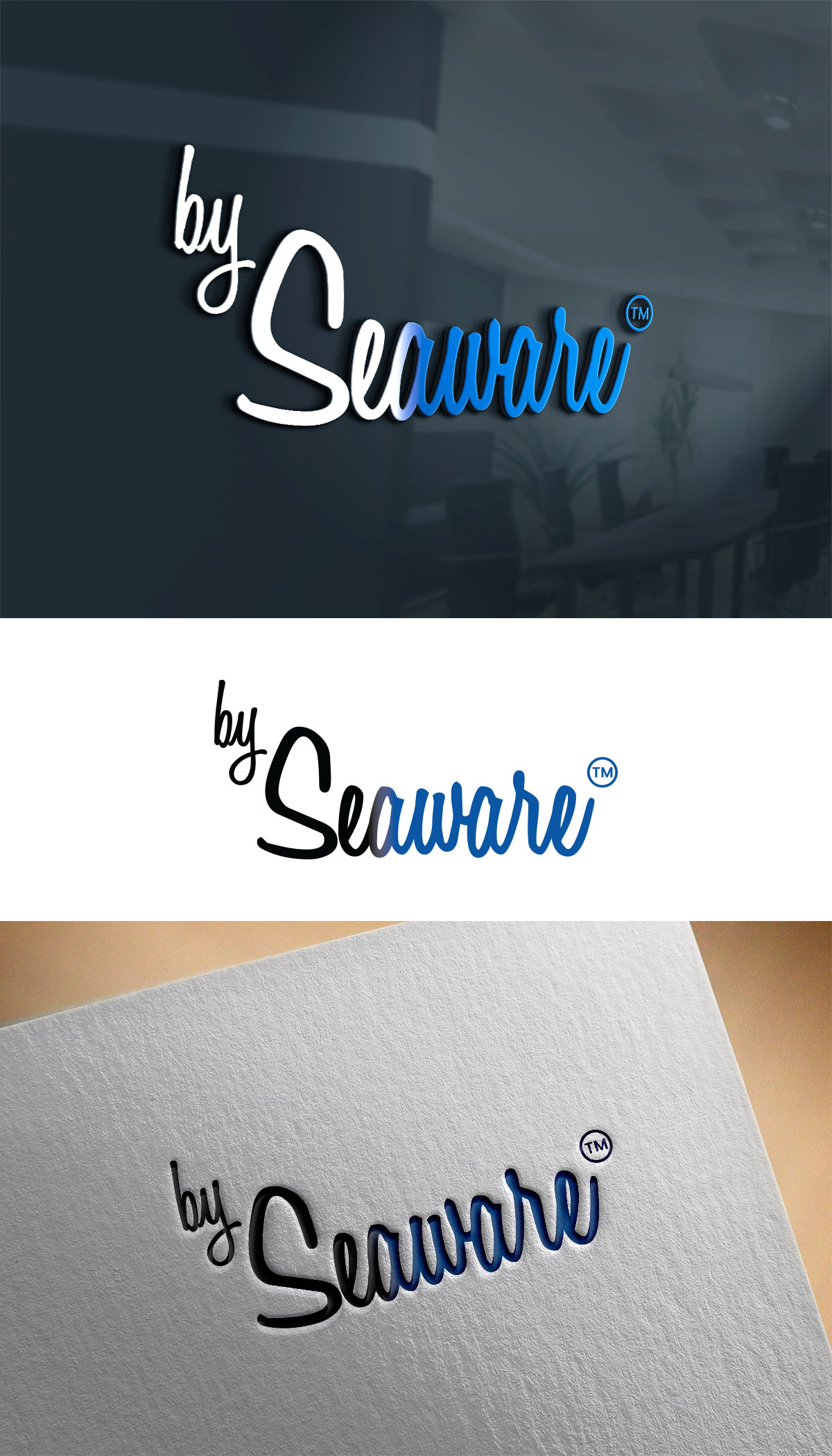 Modern, Upmarket, Textile Logo Design for by SEAWARE by logograph ...