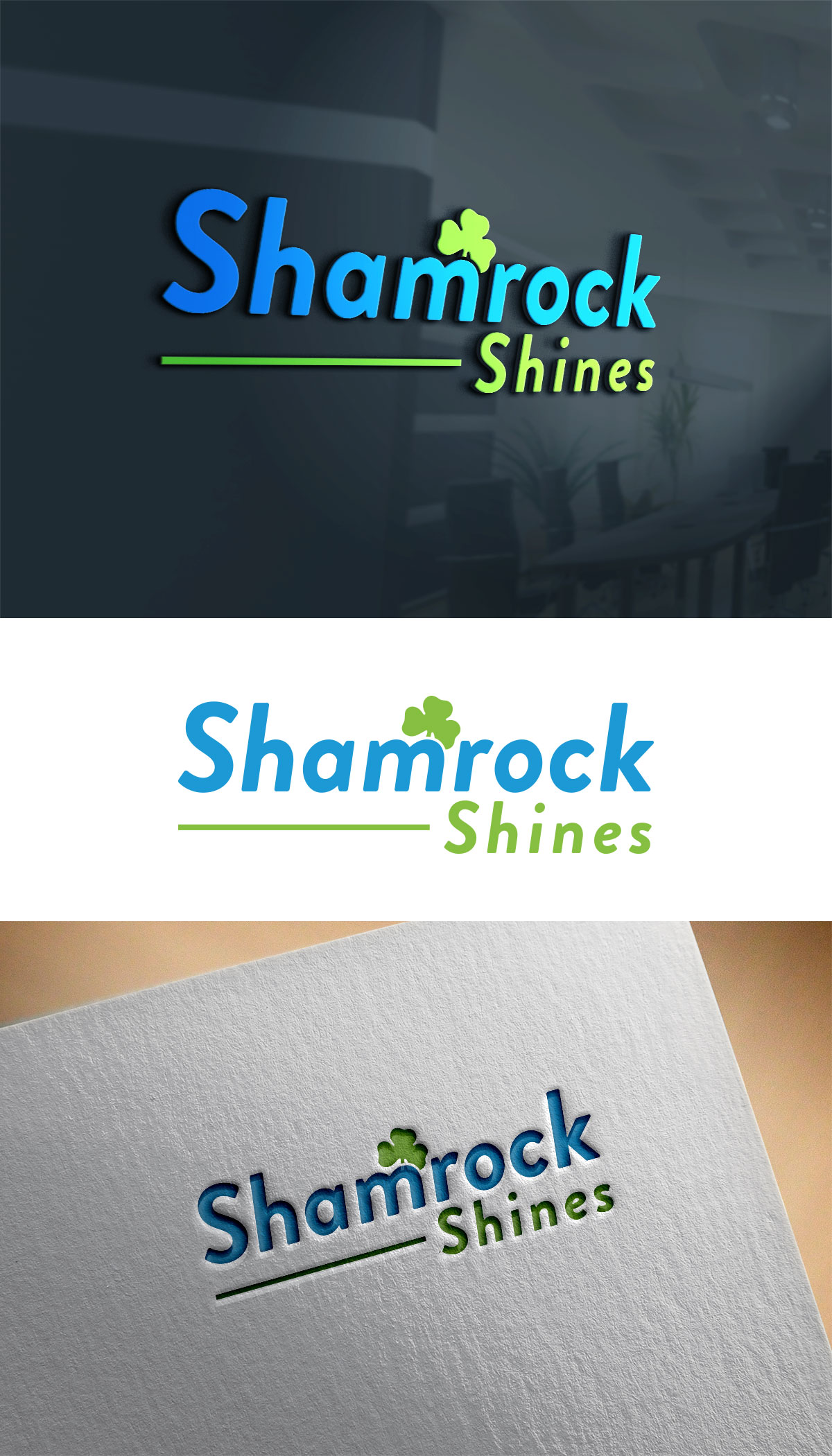 Elegant, Modern, Automotive Logo Design for Shamrock Shines by ...