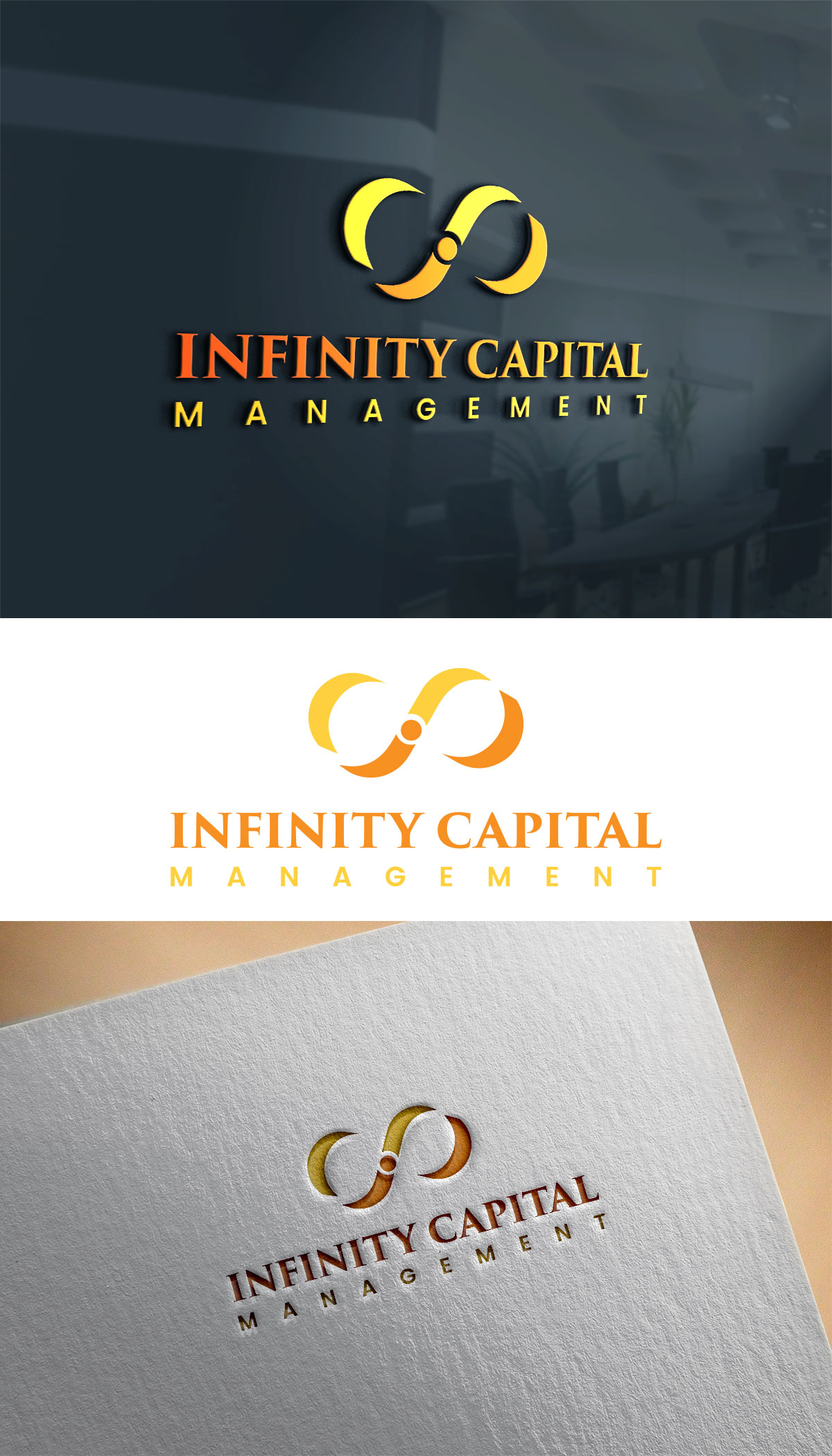 Upmarket, Modern Logo Design for INFINITY CAPITAL MANAGEMENT by ...