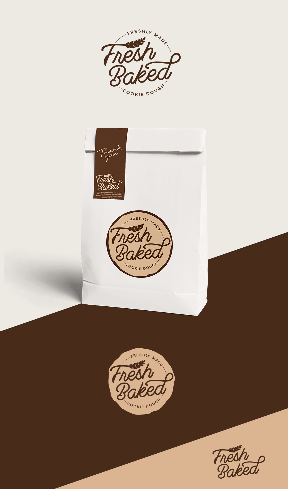 Logo Design for Not required. If it is there, "Fresh Baked" or "Fresh ...