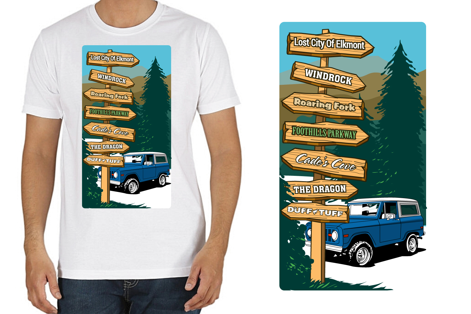 Bold, Masculine, Automotive T-shirt Design for James Duff Inc. by Jay ...