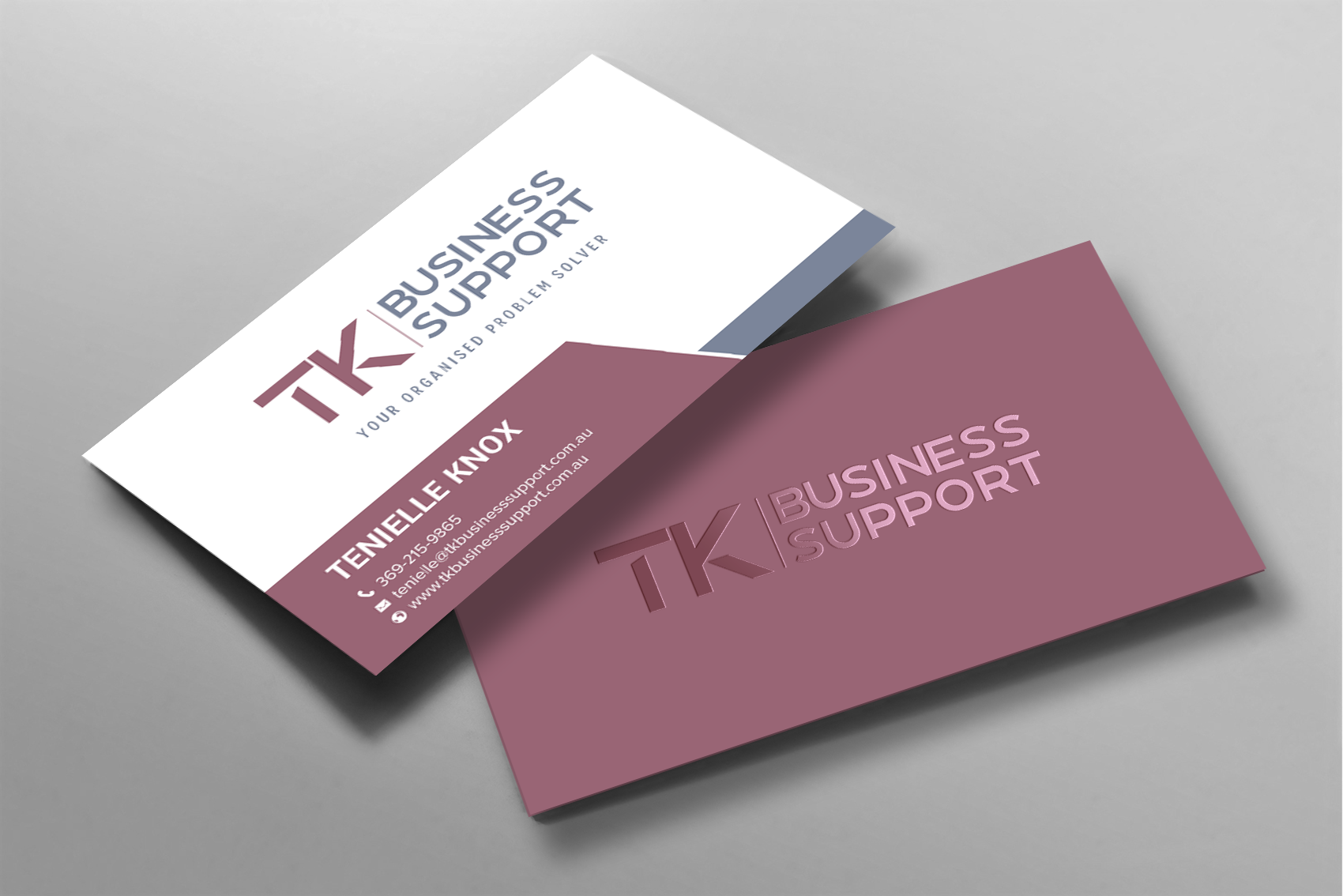 Elegant, Professional, Virtual Assistant Business Card Design for a ...