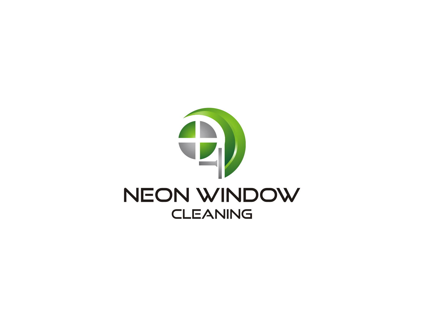 Modern, Bold, Window Cleaning Logo Design for Neon Window Cleaning by N ...