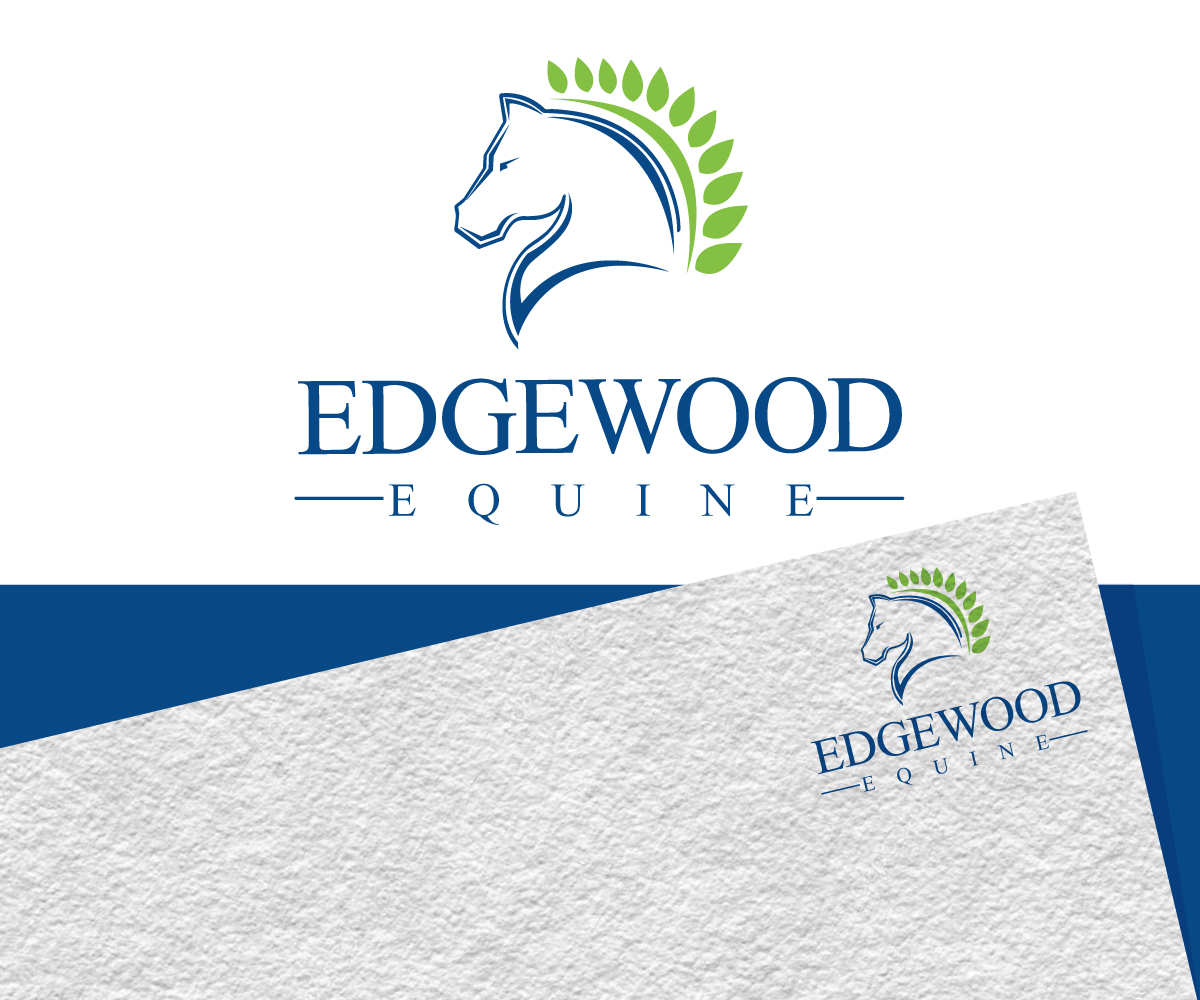 Upmarket, Elegant, Horseback Riding Logo Design for Edgewood Equine by ...