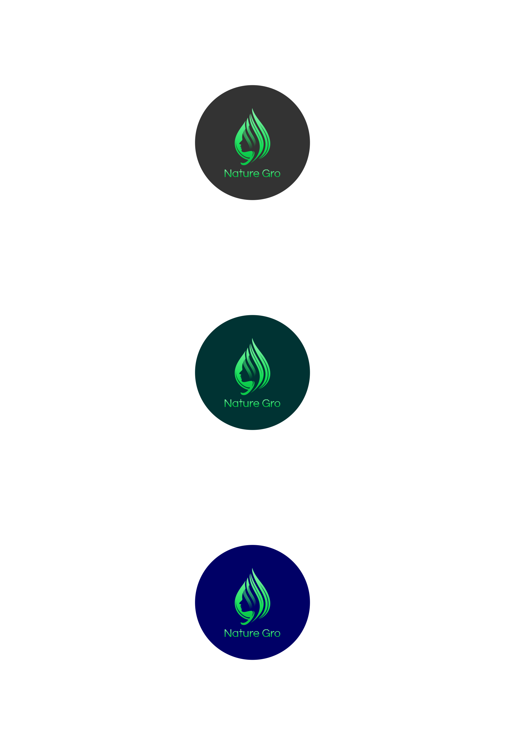 Playful, Modern, Hair Care Product Label Design for Nature Gro LLC by ...
