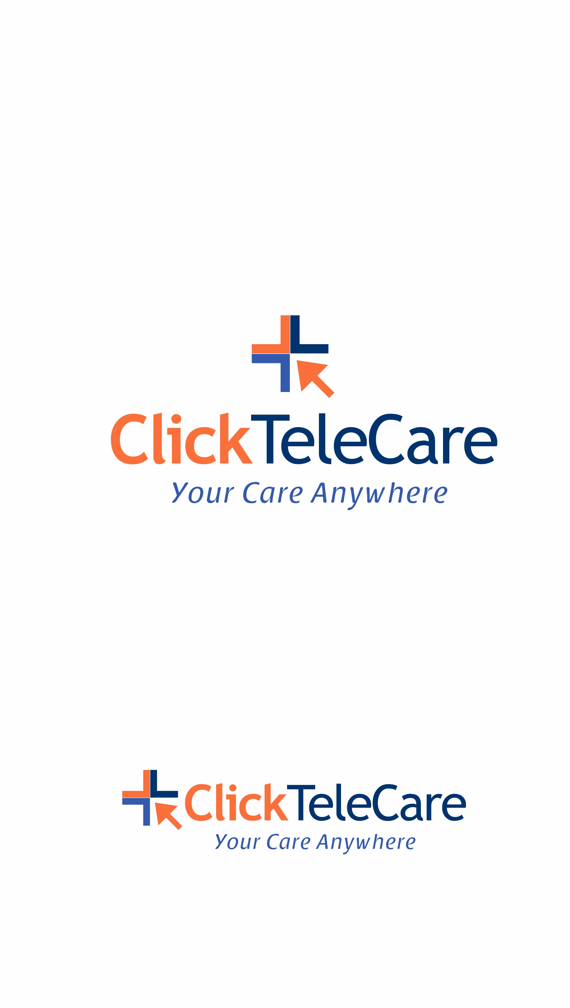 Modern, Feminine Logo Design for Click TeleCare Tag line "Your Care ...
