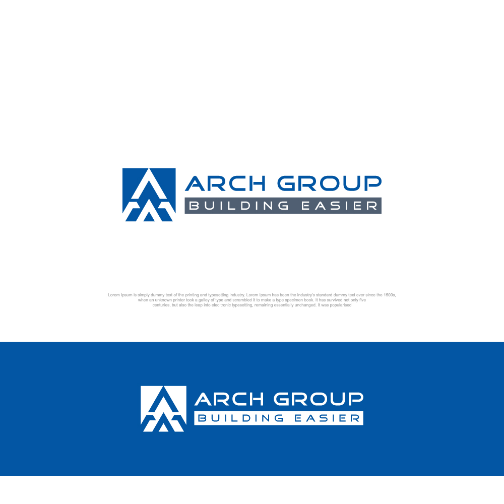 Logo Design for Arch Group Building Easier (under the logo) by ...
